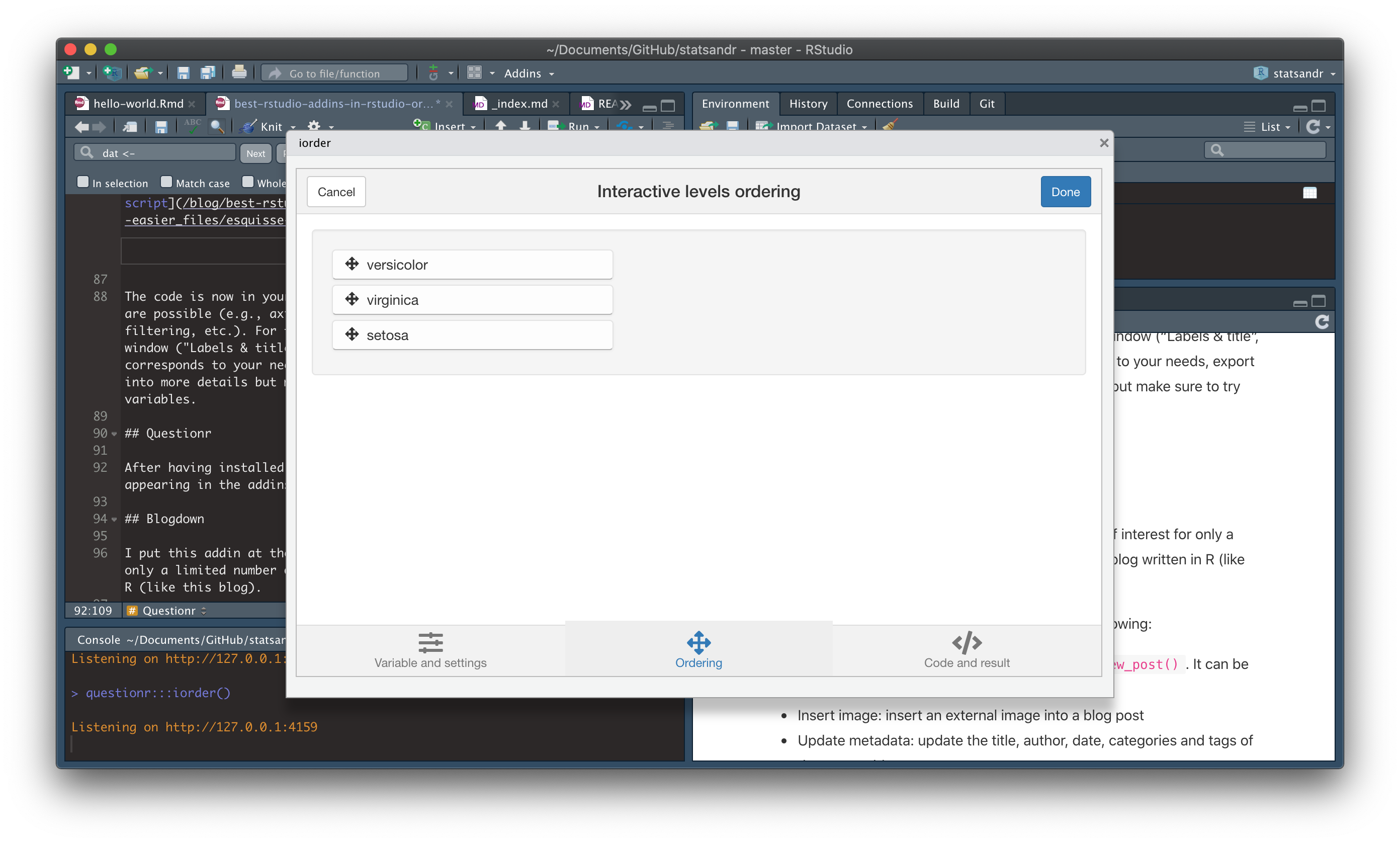 RStudio Addins Or How To Make Your Coding Life Easier R bloggers rstudio-addins-or-how-to-make-your-coding-life-easier-r-bloggers